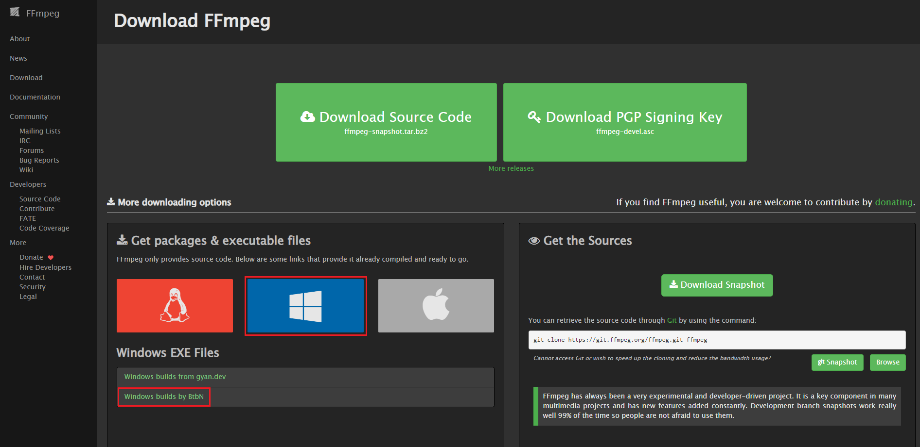 ffmpegのインポート方法 | 音MADメーカー
